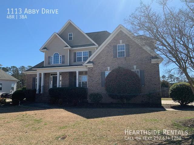 4 BR, 3 BA Apartment 1113 Abby Drive, Greenville, NC 27834