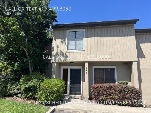 4 BR, 3 BA Apartment 243 W. Lake Faith Drive, Maitland, FL 32751