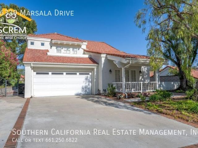4 BR, 3 BA Apartment 26339 Marsala Drive, Valencia, CA 91355