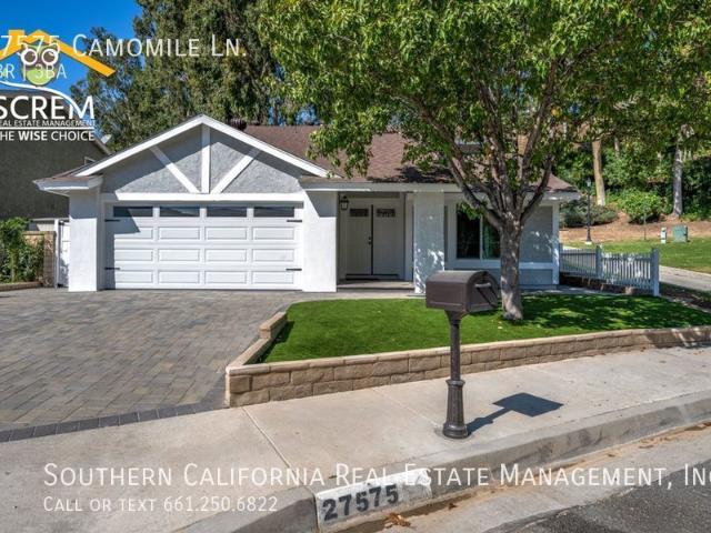 4 BR, 3 BA Apartment 27575 Camomile Ln Saugus, CA 91350