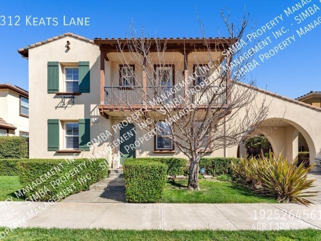 4 BR, 3 BA Apartment 2312 Keats Lane, San Ramon, CA 94582