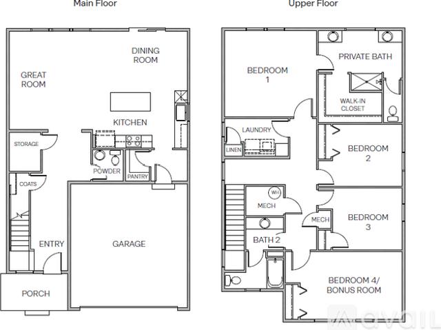 4 BR, 3 BA Apartment 3923 23rd Avenue Northeast, Olympia, WA 98516