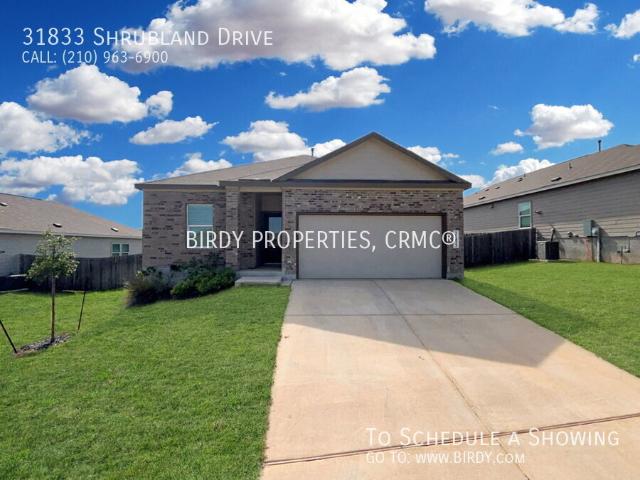 4 BR, 3 BA Apartment 31833 Shrubland Drive, Bulverde, TX 78163