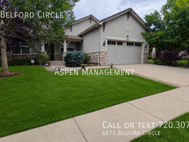 4 BR, 3 BA Apartment 4673 Belford Circle, Broomfield, CO 80023