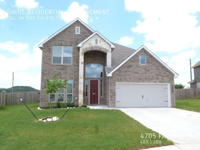 4 BR, 3 BA Apartment 4705 Farrell Ln, Killeen, TX 76549