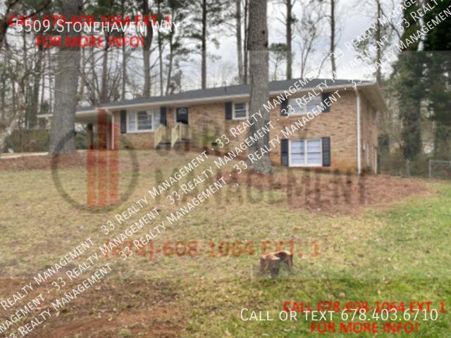 4 BR, 3 BA Apartment 5509 Stonehaven Way, Stone Mountain, GA 30087