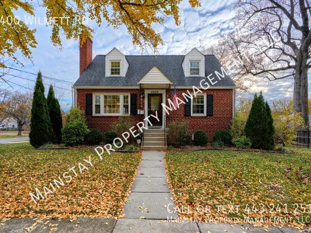 4 BR, 3 BA Apartment 6400 Wilmett Rd, Bethesda, MD 20814
