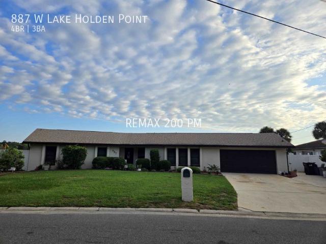 4 BR, 3 BA Apartment 887 W Lake Holden Point, Orlando, FL 32805