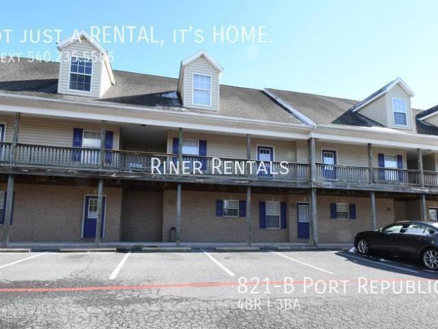 4 BR, 3 BA Apartment 821 B Port Republic Road, Harrisonburg, VA 22801