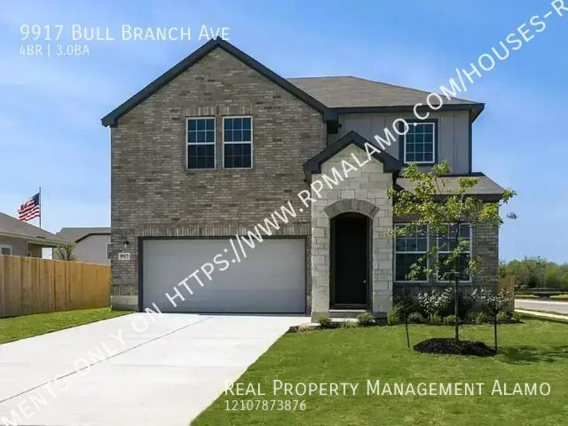 4 BR, 3 BA Apartment 9917 Bull Branch Ave, Schertz, TX 78154