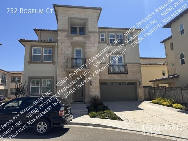 4 BR, 4.5 BA Apartment 752 Roseum Ct, San Ramon, CA 94583