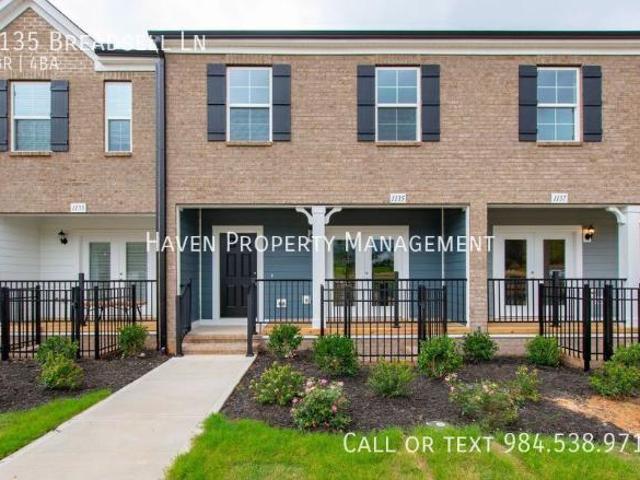4 Br, 4 bath, Townhouse/Brownstone/RowHouse 1135 Breadsell Ln