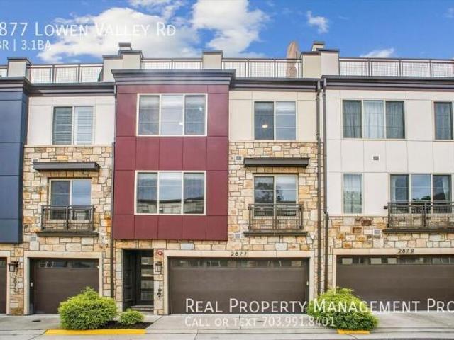4 Br, 5 bath, Townhouse/Brownstone/RowHouse 2877 Lowen Valley Rd