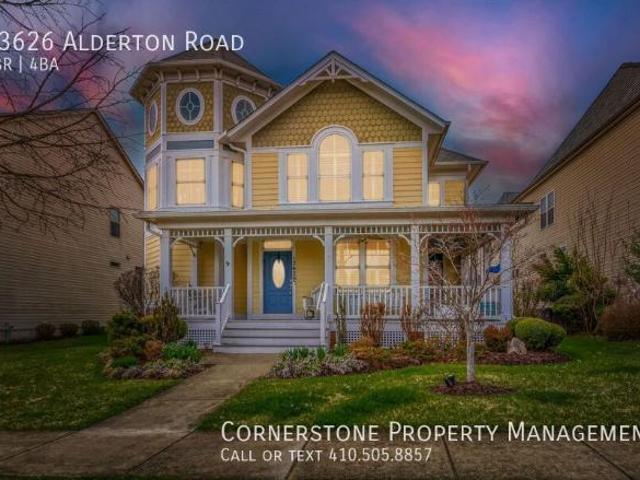 4 Br, 4 bath, Single Family 13626 Alderton Road