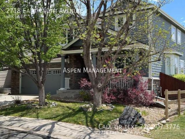 4 Br, 4 bath, Single Family 2718 East 140th Avenue
