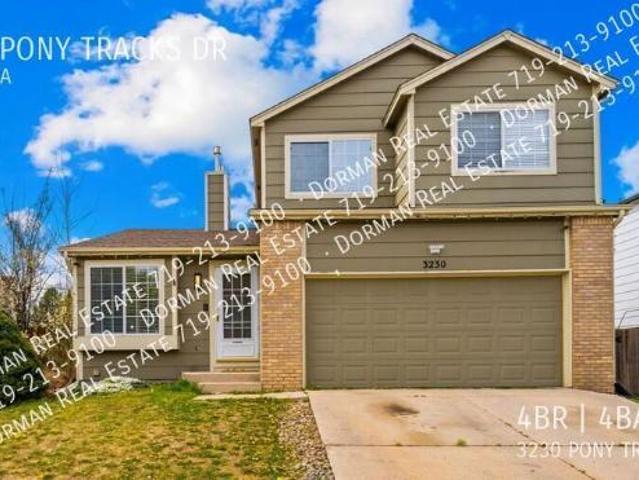 4 Br, 4 bath, Single Family 3230 Pony Tracks Dr