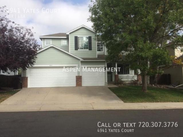 4 Br, 4 bath, Single Family 4941 Yates Court