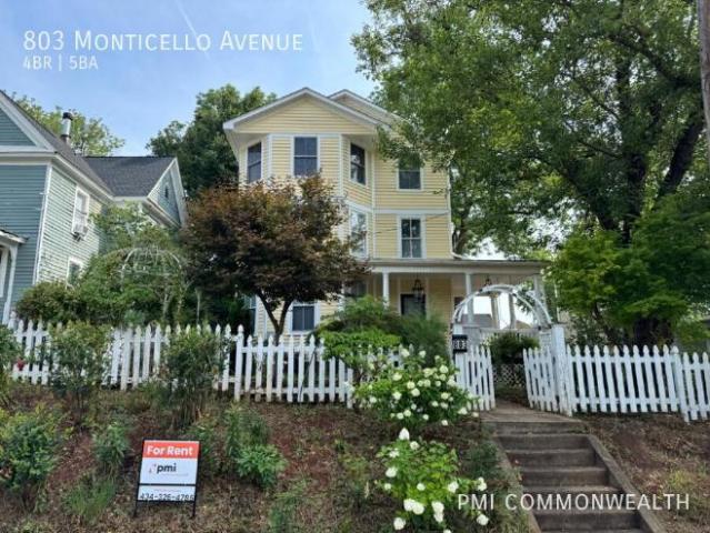 4 Br, 5 bath, Single Family 803 Monticello Avenue