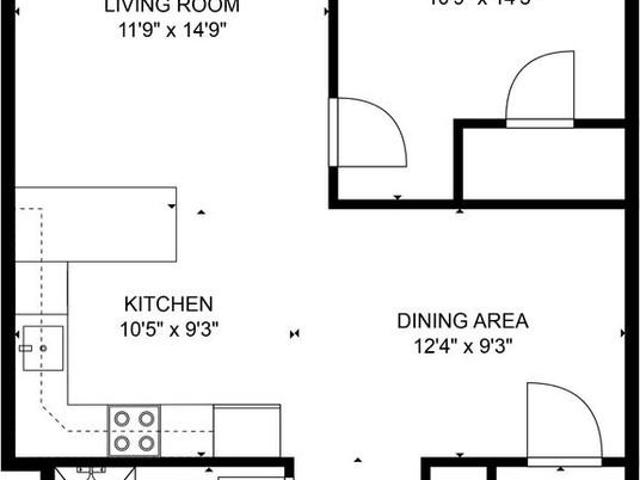 4 Gordon Lane 1 Bedroom Apartment for Rent at 4 Gordon Ln, Morristown, VT 05661