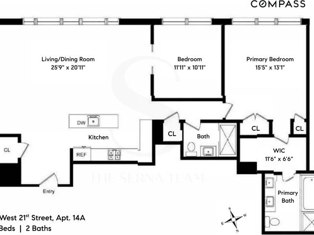 4 West 21st Street, Unit 14A | Compass