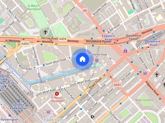4B MERCHANT SQUARE EAST, London, W2