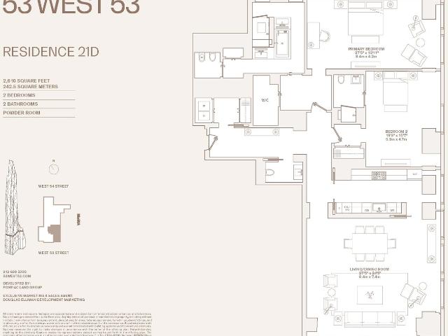 53 West 53rd Street, Unit 21D