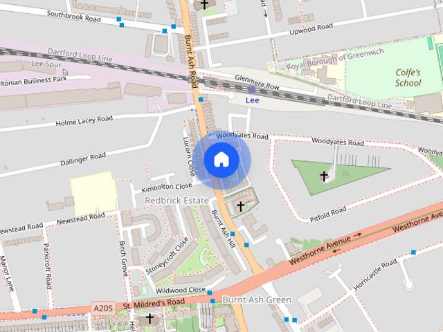53WO RM1 Woodstock Court | Lee | London | SE12 9HT