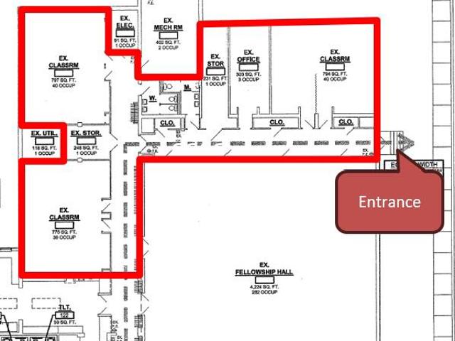 500 e roseville road # north wing