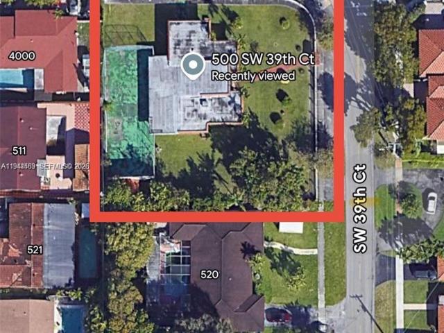 500 SW 39th Ct, Miami, FL 33134 | MLS #A11944