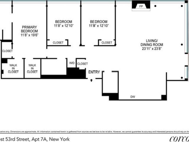 500 W 53rd St Apt 7A, New York, NY 10019