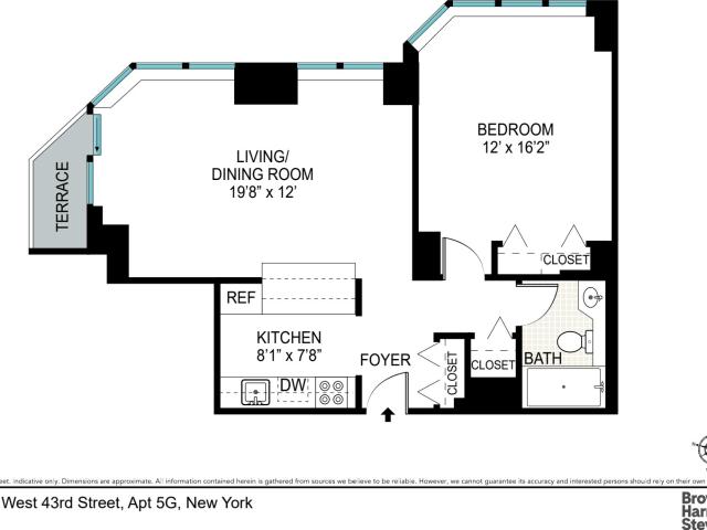 500 West 43rd Street, Unit 5G | Compass
