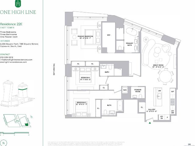 500 West 18th Street, Unit EAST 22E