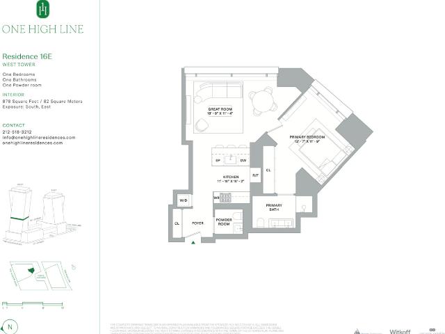 500 West 18th Street, Unit W16E | Compass