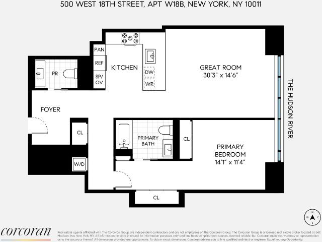 500 West 18th Street, Unit W18B