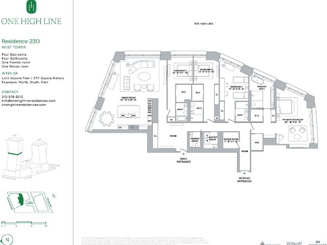 500 West 18th Street, Unit WEST 23D | Compass