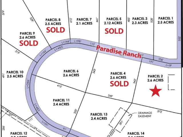 5011 Paradise Ranch # Lot: 2