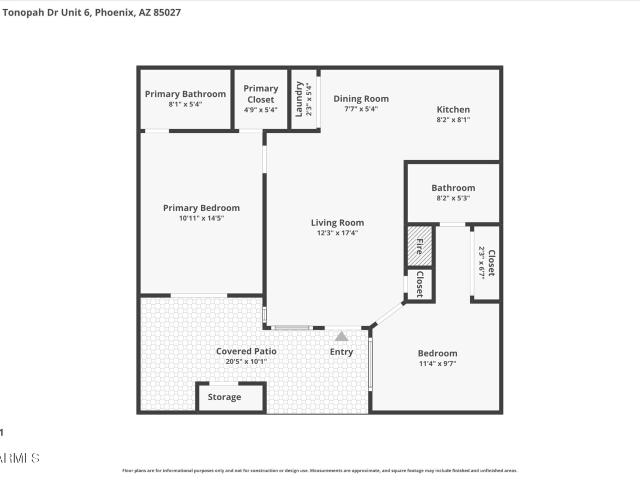 501 W Tonopah Dr, Unit 6, Phoenix, AZ 85027 | MLS #7010 | Compass