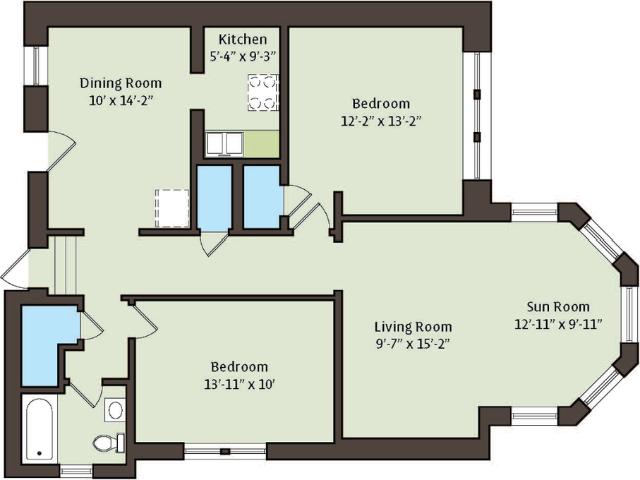 5034 5046 S. Woodlawn Avenue 2 Bedroom Apartment for Rent at 5034 S Woodlawn Ave, Chicago, IL 60615 Kenwood