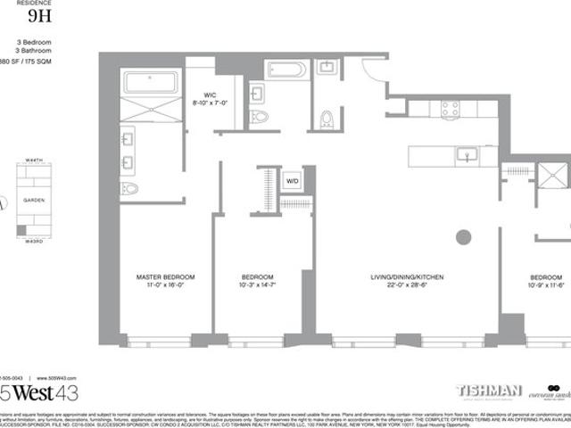 505 W 43rd St Apt 9H, New York, NY 10036