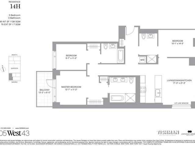 505 W 43rd St Apt 14H, New York, NY 10036