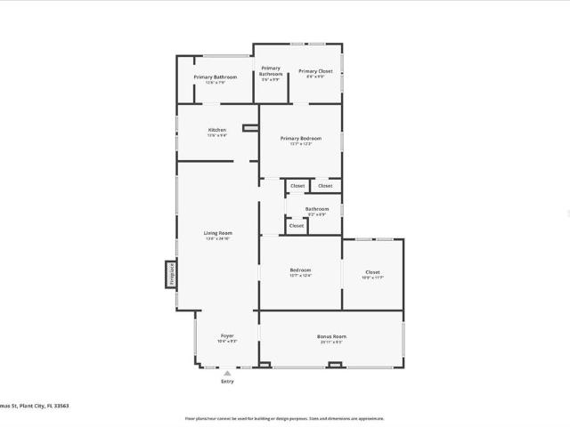 507 N Thomas St, Plant City, FL 33563 | MLS #TB8434 | Compass