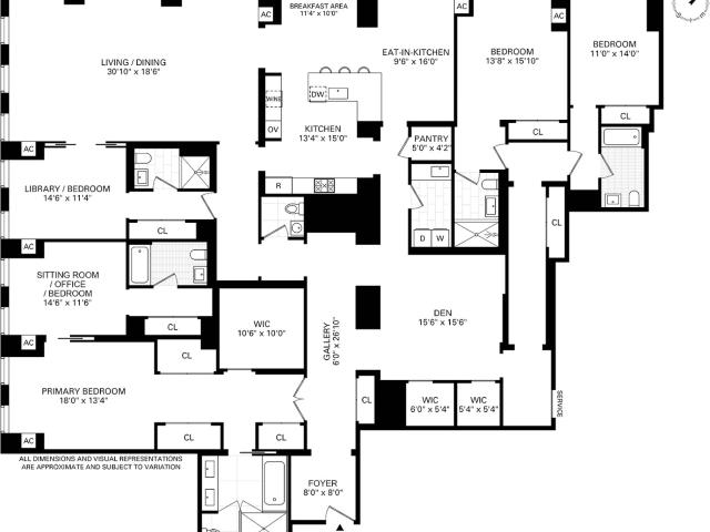 50 West 66th Street, Unit 17F | Compass