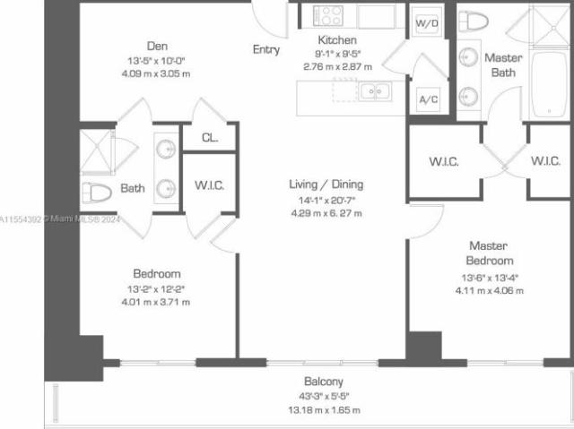 50 Biscayne Blvd #2304, Miami, FL 33132