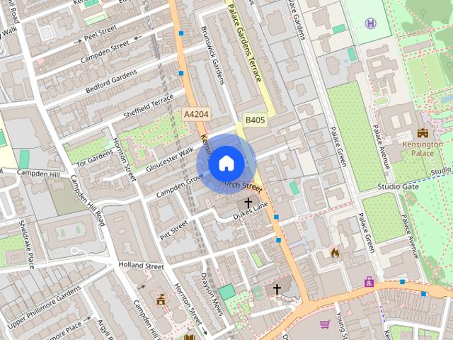 50A Kensington Church Street, London, W8