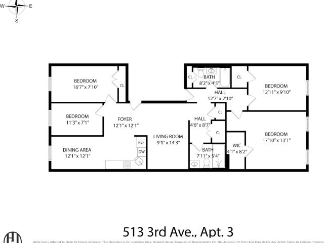 513 3rd Avenue, Unit 3 | Compass