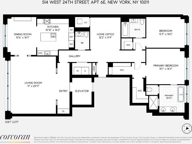 514 West 24th Street, Unit 6E | Compass