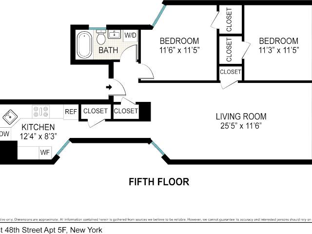 517 West 48th Street, Unit 5F