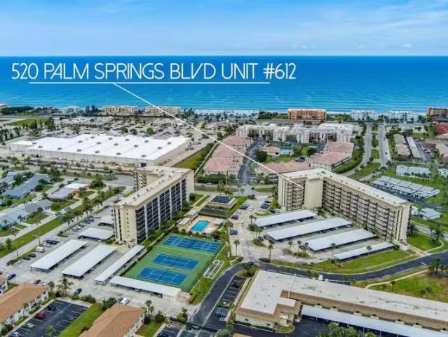 520 PALM SPRINGS BLVD APT 612, INDIAN HARBOUR BEACH, FL 32937.