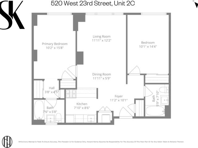 520 West 23rd Street, Unit 2C