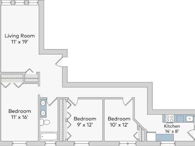 5222 38 S. Drexel Avenue 2 Bedroom Apartment for Rent at 5222 S Drexel Ave, Chicago, IL 60615 Hyde Park
